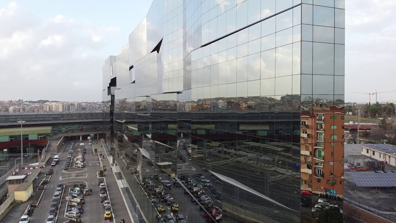 Roma BNL Palazzo Orizzonte Europa Tiburtina/DJI Mavic Mini - YouTube