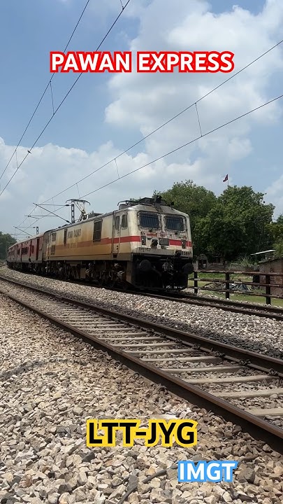 11061-PAWAN Express-Lokmanya Tilak Terminus Mumbai–Jaynagar🚊 #india #shorts #mumbai #railway # ...