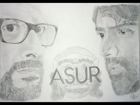 ASUR POSTER PENCIL SKETCH - YouTube