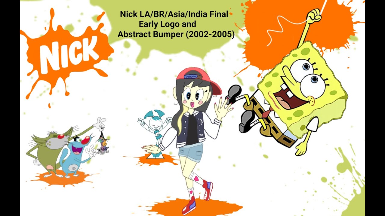 Nick India/LA/BR/Asia : Final Abstract Ident/Early Logo (2001-2005 ...