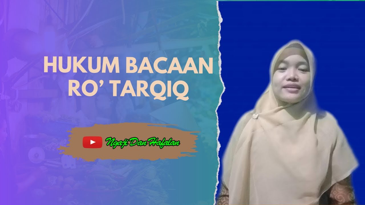 HUKUM RA' YANG DIBACA TARQIQ/TIPIS #belajarngaji #tajwid # ...