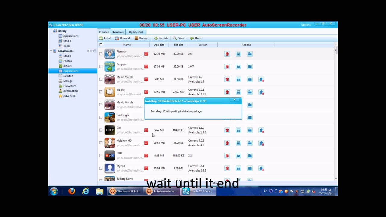how to install apps using itools - YouTube