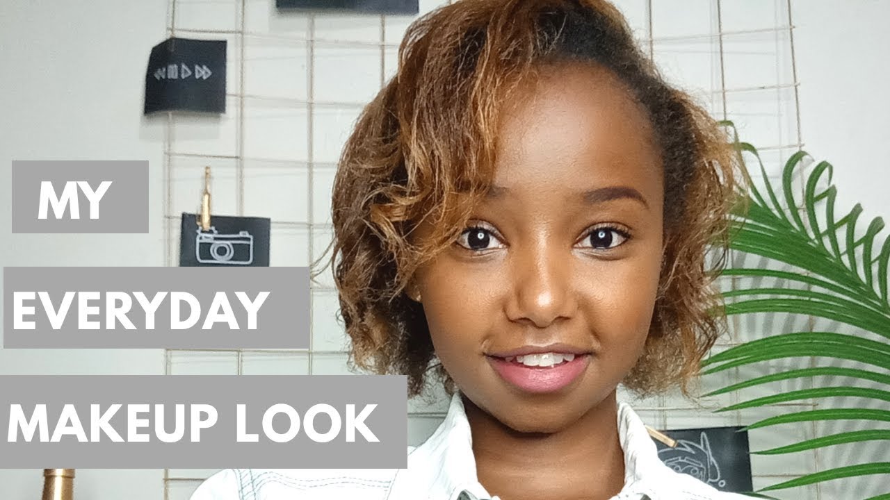 NATURAL EVERYDAY MAKEUP TUTORIAL // Wabosha Maxine - YouTube