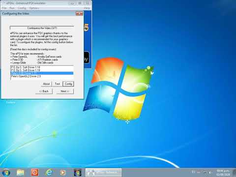 Config ePSXe with Video Pluging Pete's D3D Driver 1.77 (Part 1) - YouTube