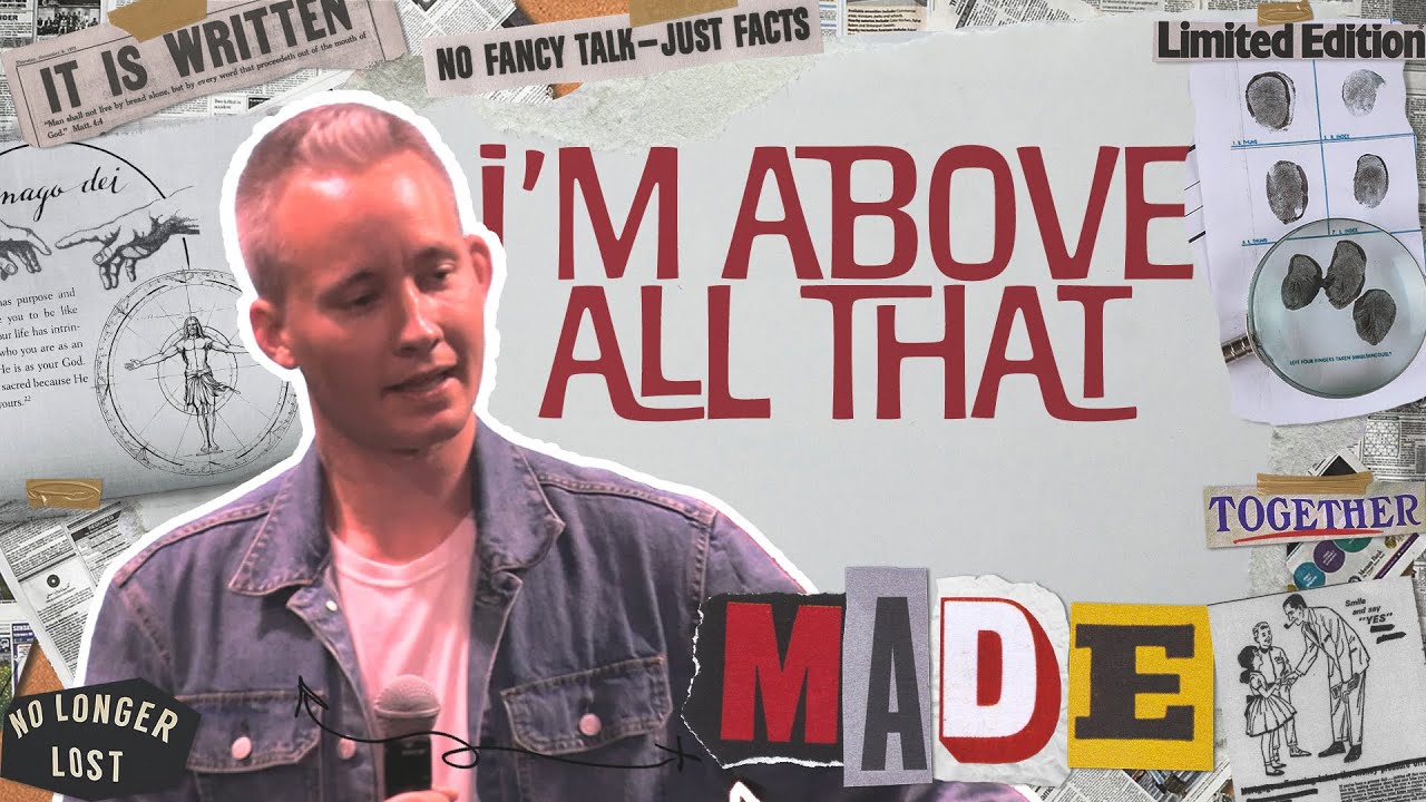 I'm Above All That - YouTube