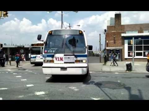 MTA NYC Bus # 5102 on the B6 & 6829 on the B82 - YouTube