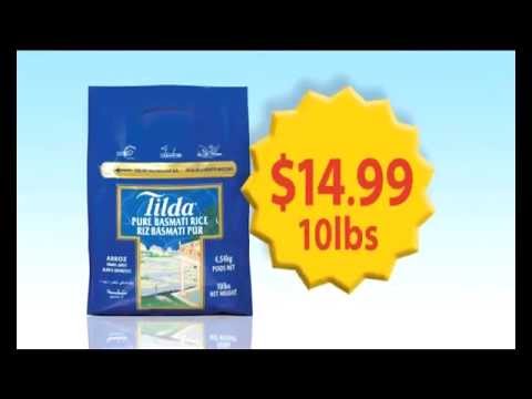 Tilda Basmati Rice 10sec Ad - Marketing campaign with Special Price ...