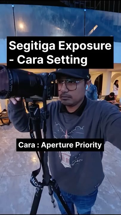 Cara Setting Segitiga Eksposure aperture priority #BelajarFotografi #TutorialFotografi - YouTube