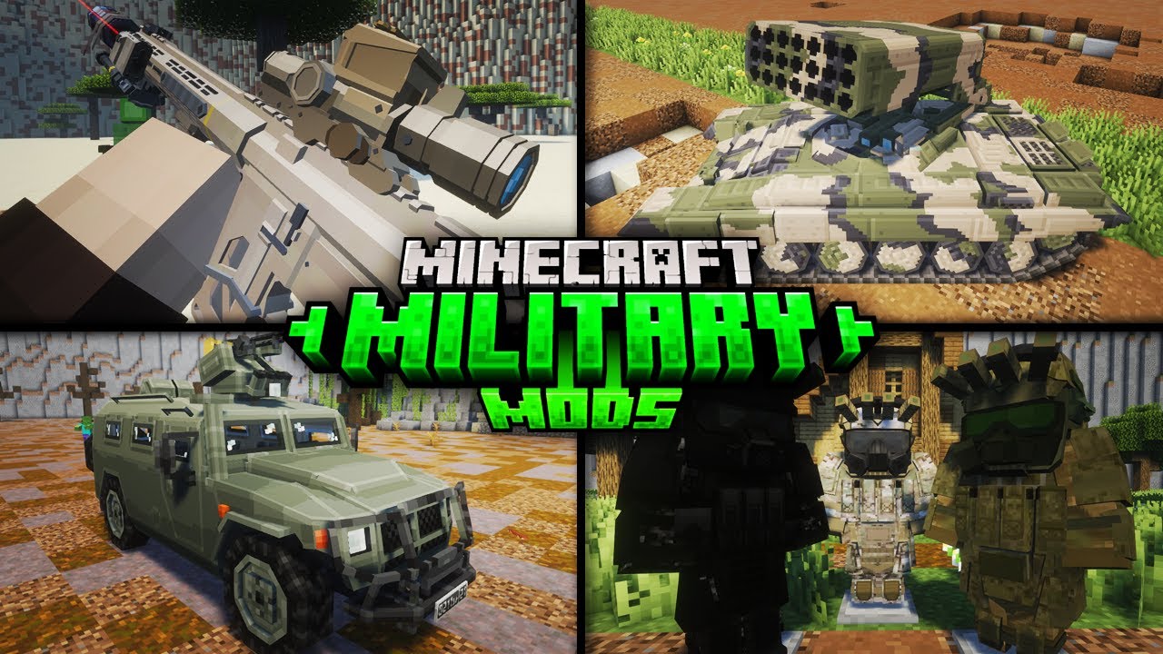Top 10 Military Minecraft Mods in 2026! - YouTube