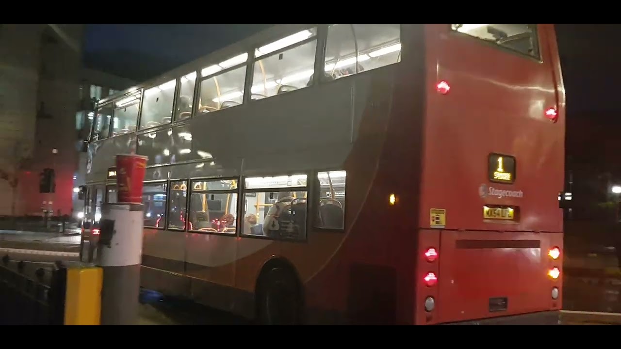 Here is the stagecoach bus 18185 on the number 1 in Guildford Monday 28 ...
