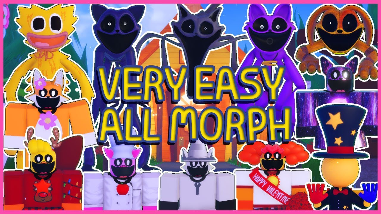 (Roblox) Poppy Playtime Chapter 3 : Smiling Critters RP Morph - YouTube