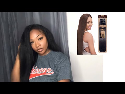 Aliba Unprocessed Brazilian Virgin Remy Human Hair Clip-In Weave 8Pcs (18inch) Sam’sBeauty