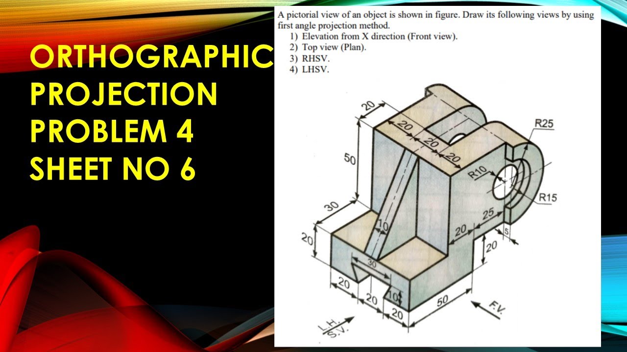 ORTHOGRAPHIC PROB 4 - YouTube