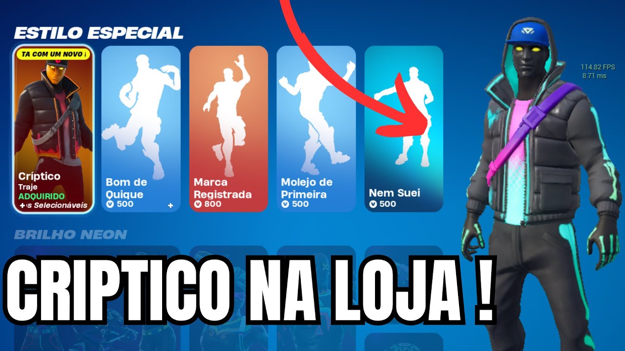 LOJA FORTNITE DIA 19/12/2023 | CRIPTICO VOLTOU !! LOJA DO CAPITULO 5 ...