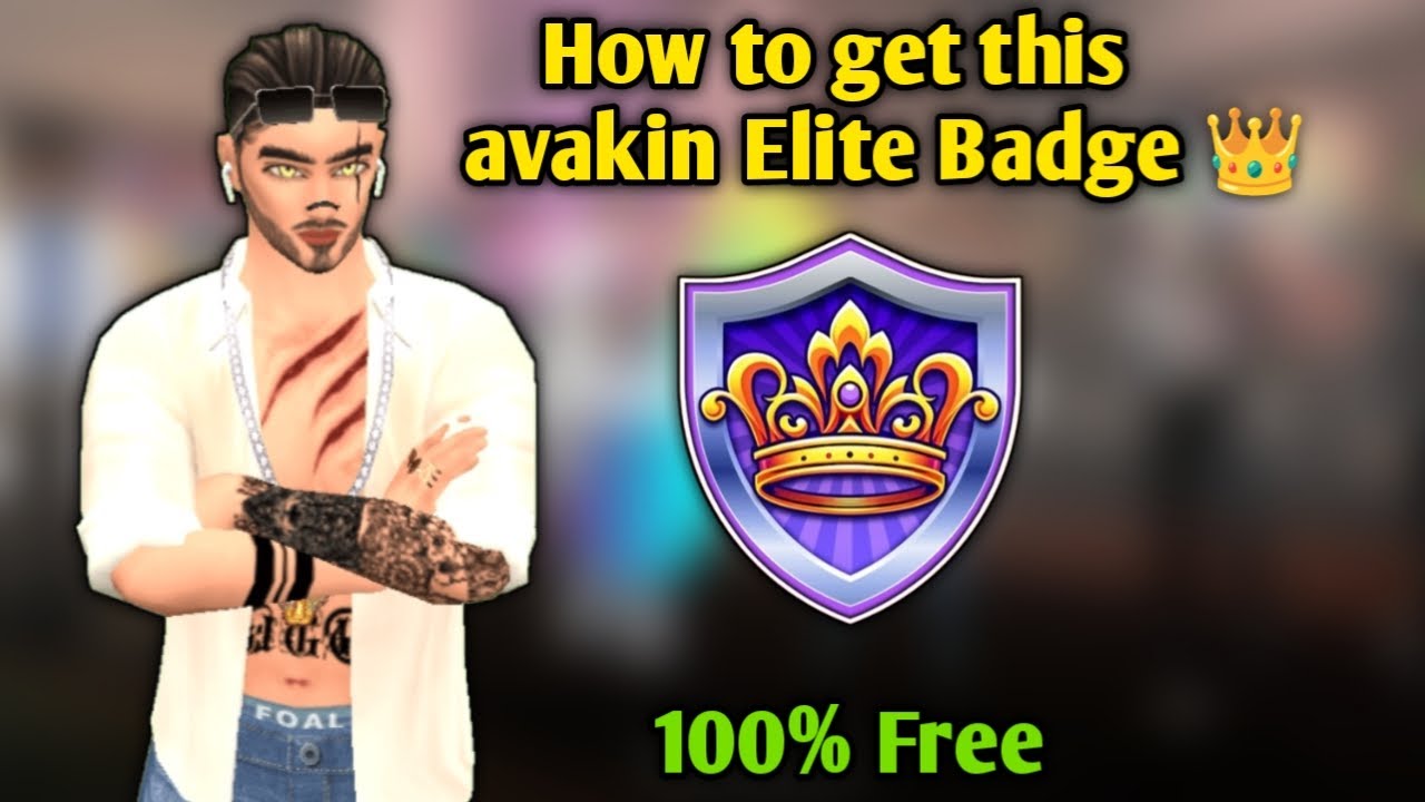 How to get Avakin elite badge on Avakinlife 2024 || new elite badge or ...