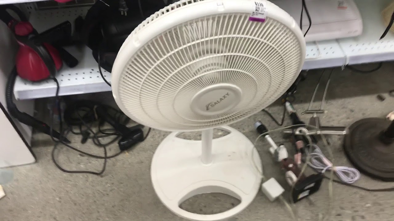 Galaxy Pedestal Fan (Quick Test) - YouTube