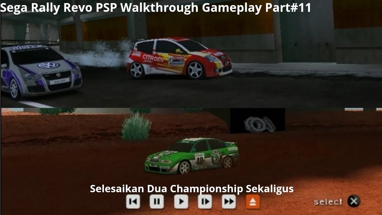 Sega Rally Revo PSP Walkthrough Gameplay Part#11 - YouTube