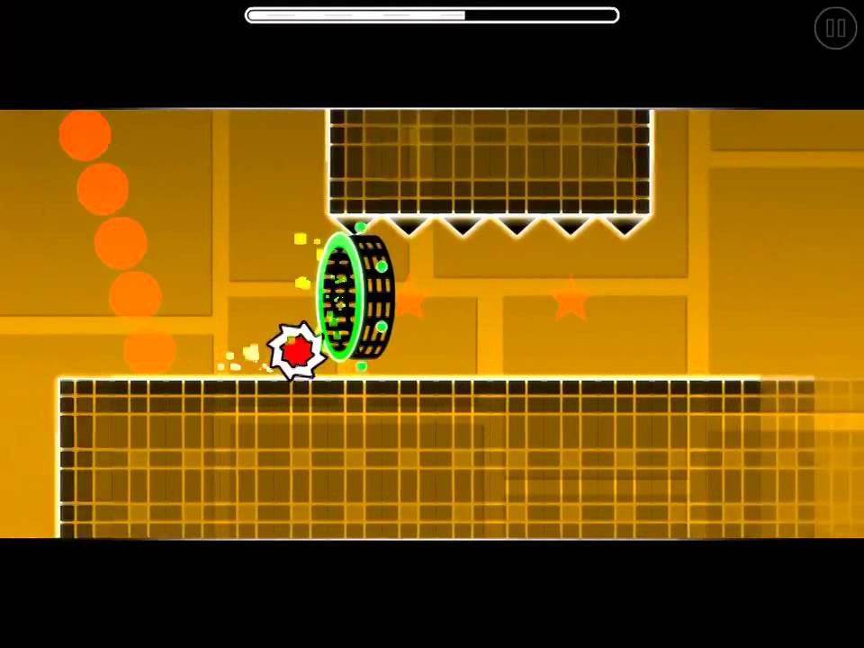 Geometry Dash - Nivel Online - End Of Line - YouTube