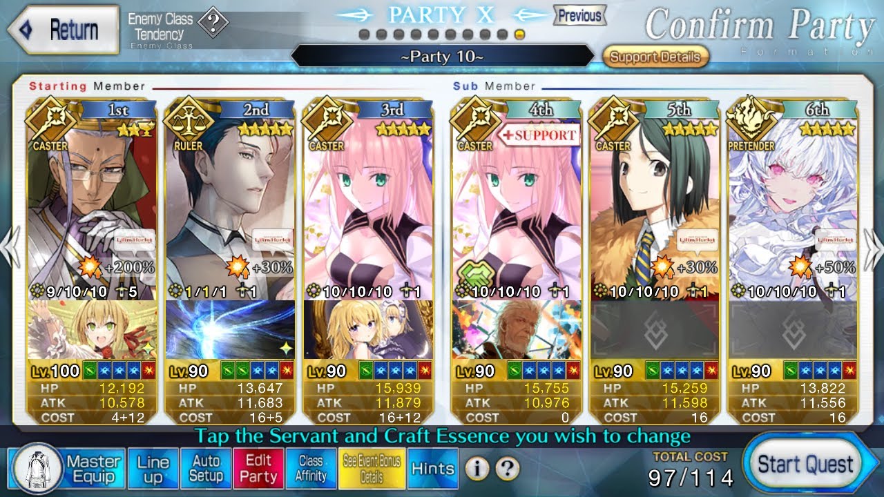 [Fate GO NA] Lilim Harlot | Imitation Grail War | Challenge Quest | Chen Gong - YouTube