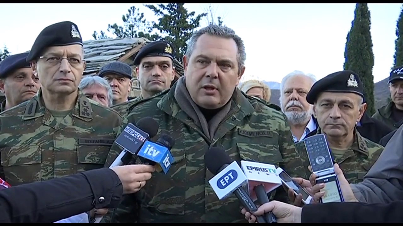 ΔΗΛΩΣΗ ΥΕΘΑ ΠΑΝΟΥ ΚΑΜΜΕΝΟΥ - YouTube