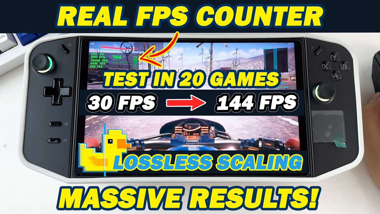 How to detect REAL vs. FAKE FPS in Lossless Scaling Testing across 20 ...