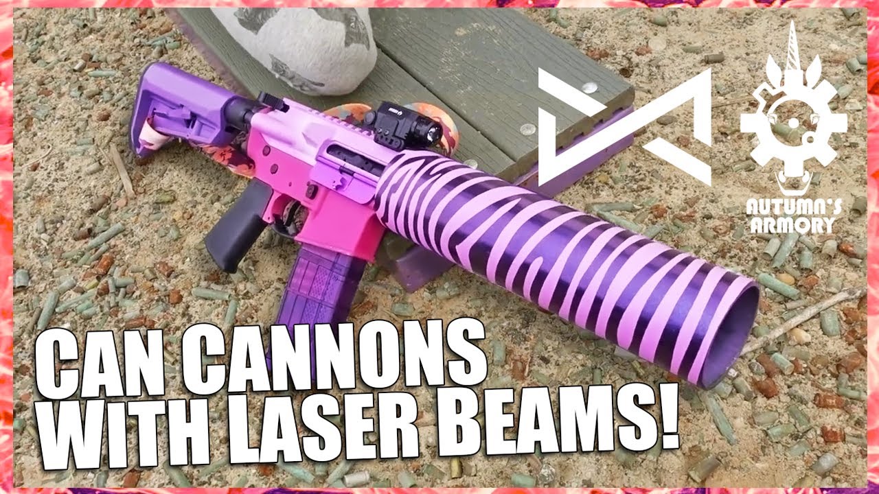 Can Cannons and lasers with Autumn's Armory! - YouTube