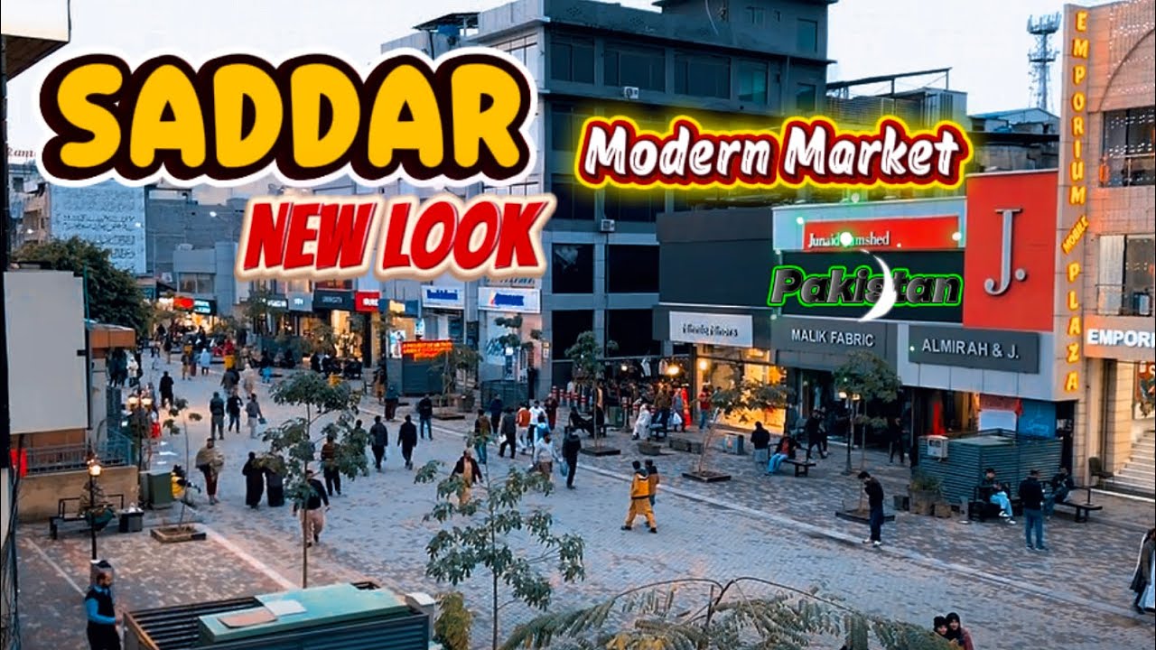 Rawalpindi Saddar | New look commercial market Saddar Rawalpindi | Not ...