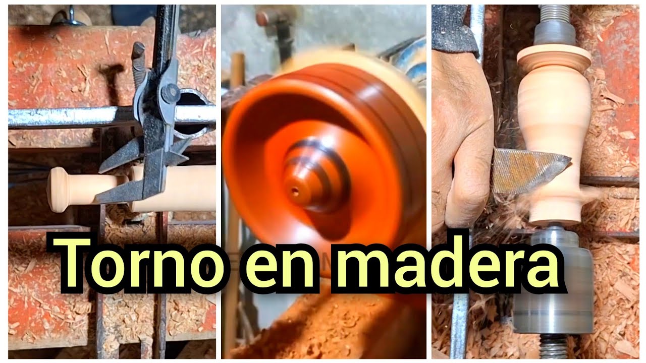 Tornería en madera técnicas y formas de trabajo - YouTube