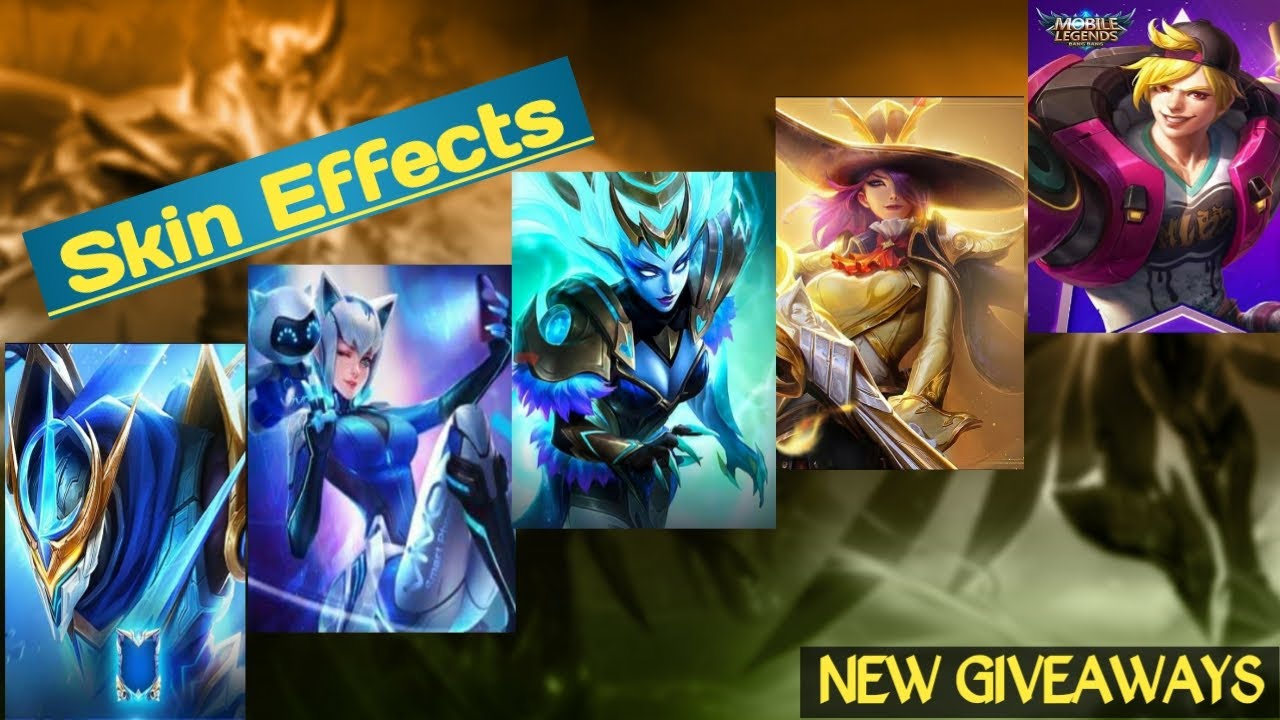 Mobile Legends New Skin Effects | PMT Season 2 | New Giveaways - YouTube