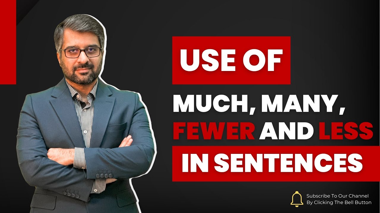 How to use 'much,' 'many,' 'fewer,' and 'less' in sentences. | by Sir ...