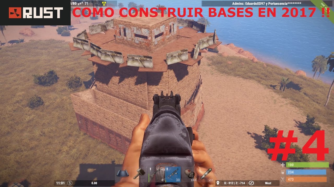 Rust Trucos #4 /// Como Construir Bases En 2017 !!! GAMEPLAY ESPAÑOL ...