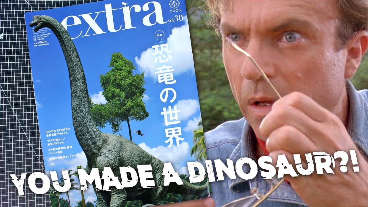 Hobby Japan Extra: Dinosaur World - Mook Review! - YouTube