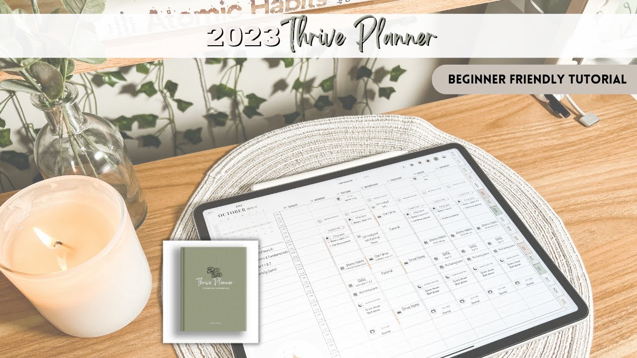 2023 Thrive Planner | Digital Planner, Beginner Friendly Tutorial - YouTube
