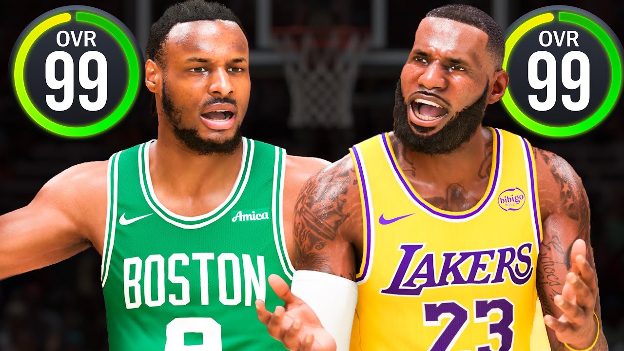 I Made LeBron & Bronny Rivals - YouTube