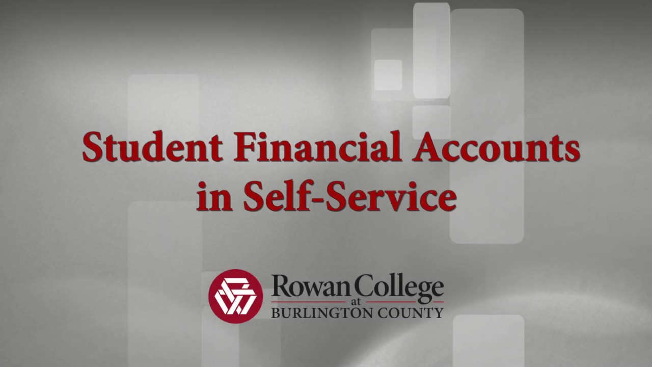 RCBC Student Financial Accounts in Self-Service - YouTube