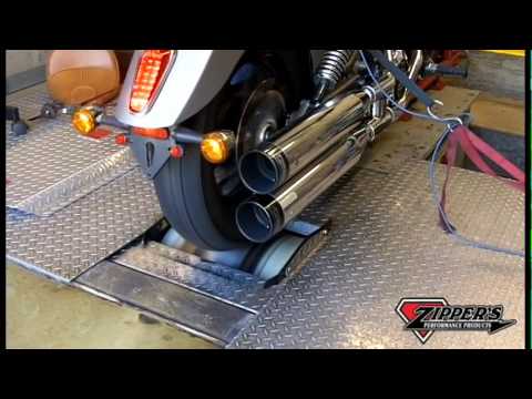 Zipper's Performance for Indian Scout - YouTube