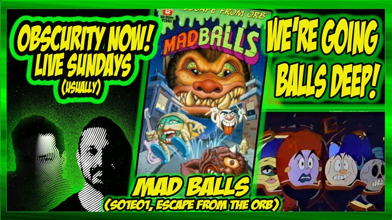 Obscurity Now! #155 #Madballs Escape From Orb! #80s #cartoon - YouTube