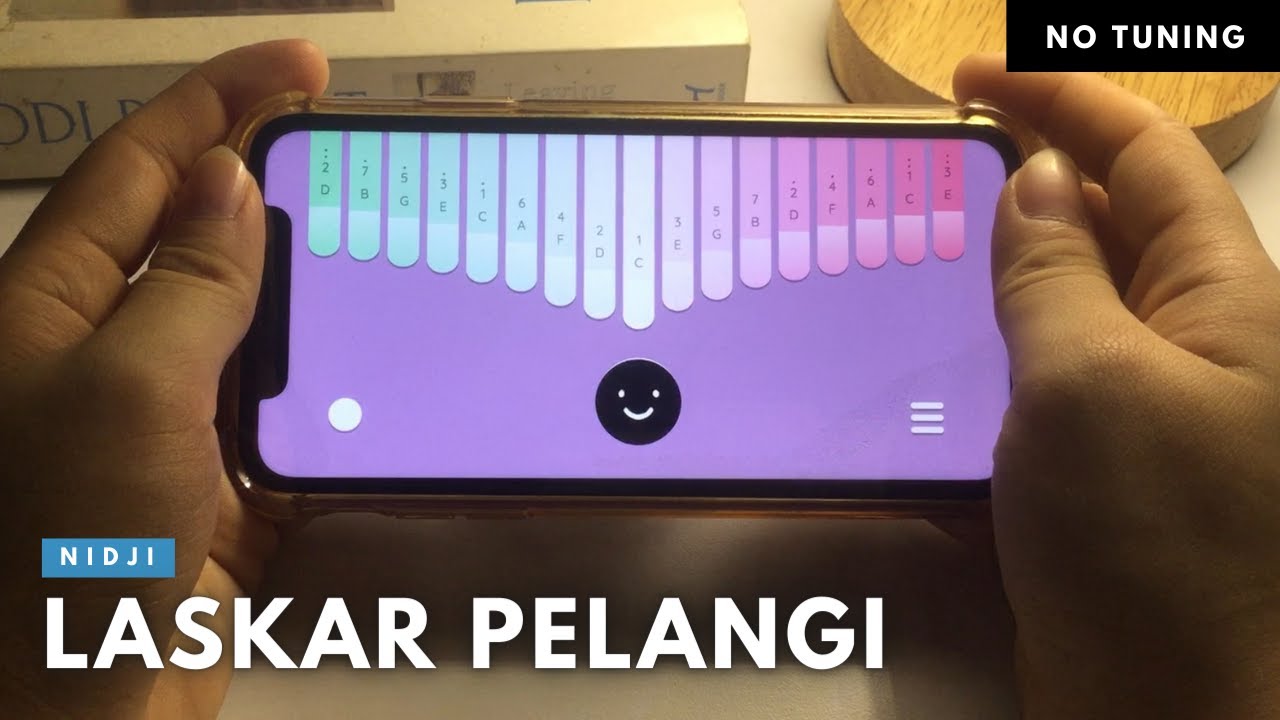 Laskar Pelangi - Nidji | Kalimba App Cover with Tabs (Keylimba) - YouTube