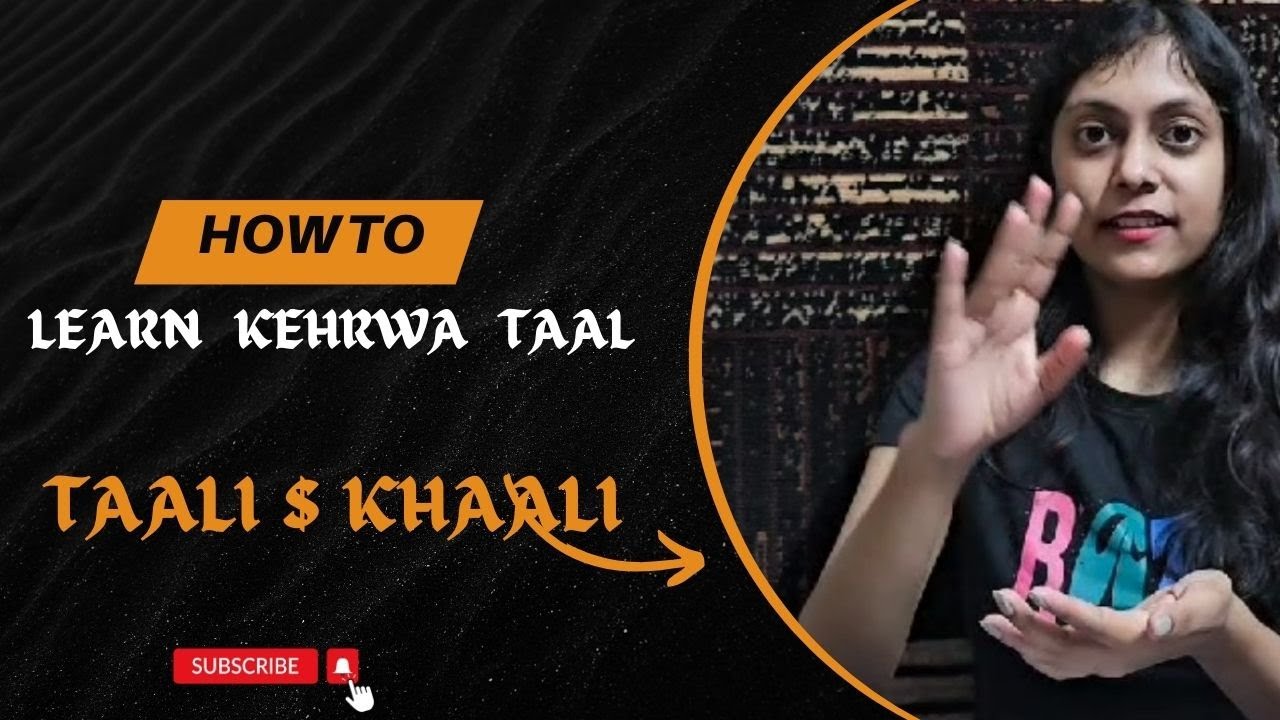 KEHRAWA TAAL TAALI AND KHALI, कहरवा ताल ताली एवं खाली, - YouTube