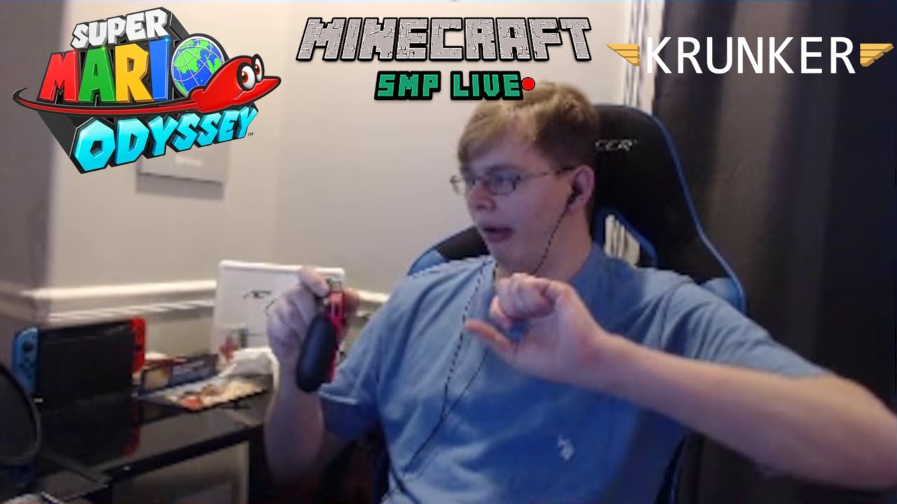 CallMeCarson VODS: Q&A Time: Super Mario Odyssey - Minecraft SMP Live ...