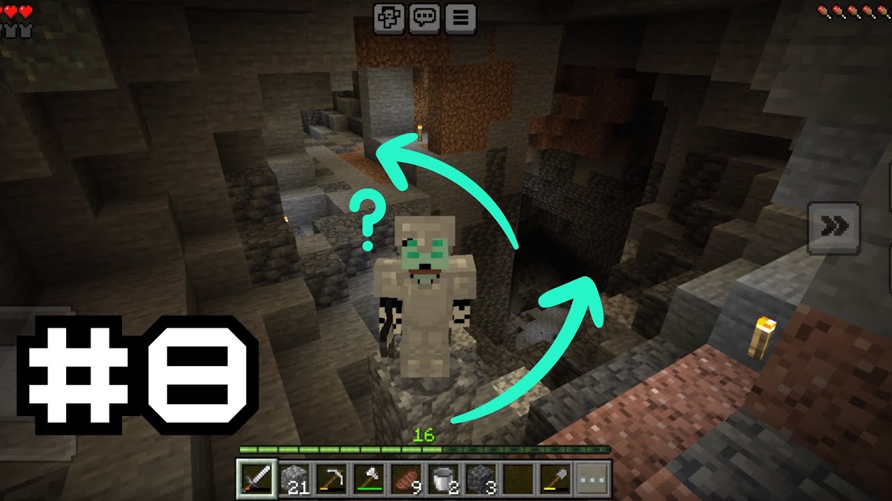 Explorando o outro lado da caverna | MINECRAFT - YouTube