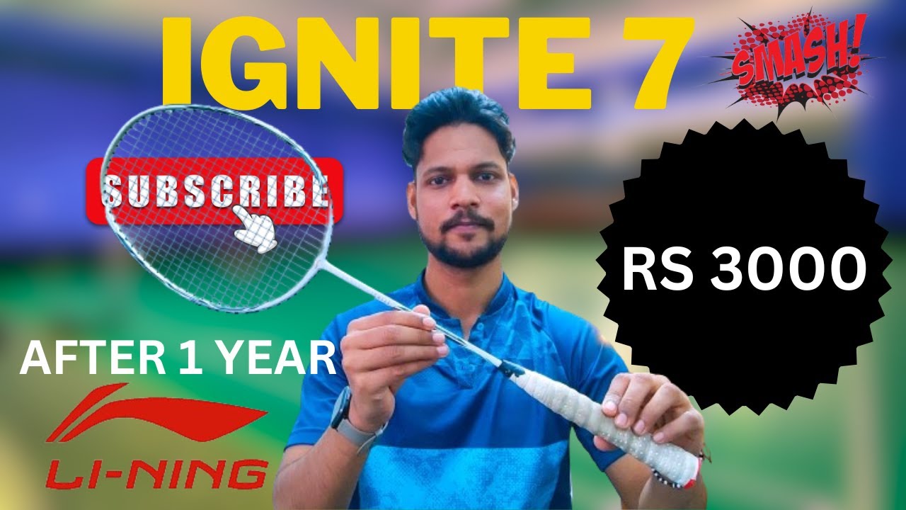 Lining IGNITE 7 | 1 year Review | Hindi 2024 - YouTube