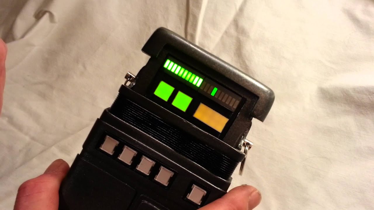 Star Trek V - Final Frontier Tricorder Prop - working with SFX - YouTube