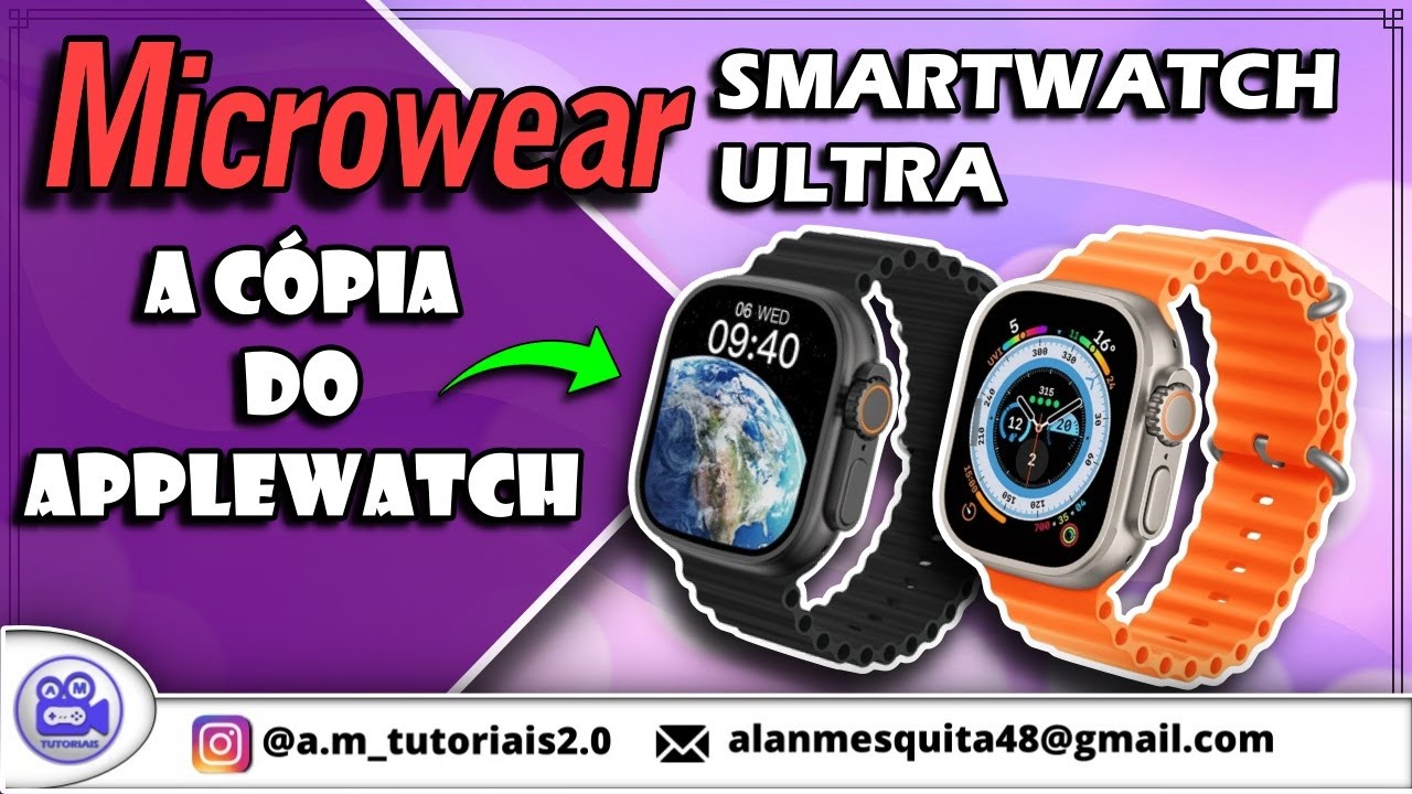 Microwear Ultra Smartwatch | Smart Watch Microwear | Melhor Clone do ...