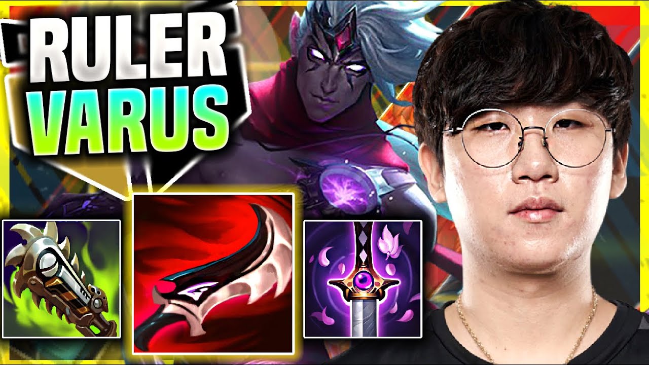 RULER IS SO GOOD WITH VARUS! - GEN Ruler Plays Varus ADC vs Ezreal ...