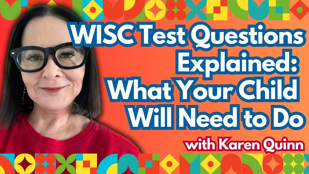 WISC Test Questions Explained: What Your Child Will Need to Do - YouTube