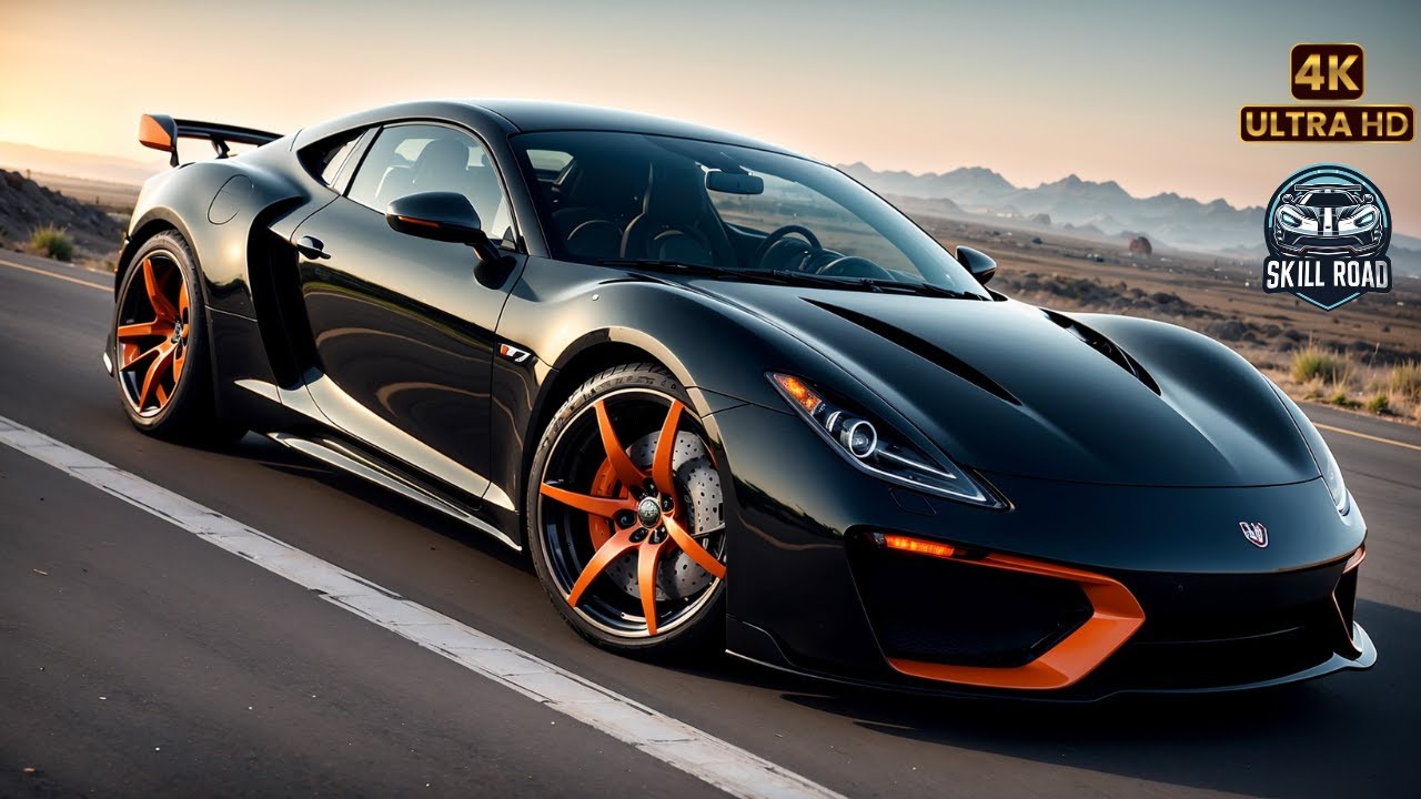 Futuristic AI-Generated Sports Cars: Sleek Concept Cars in 4K - YouTube