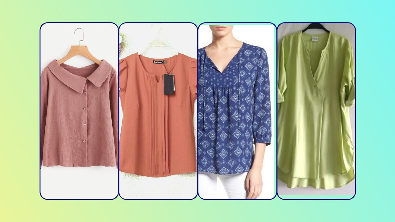 latest top designs/modern top styles/top patterns/Trendy top designs ...