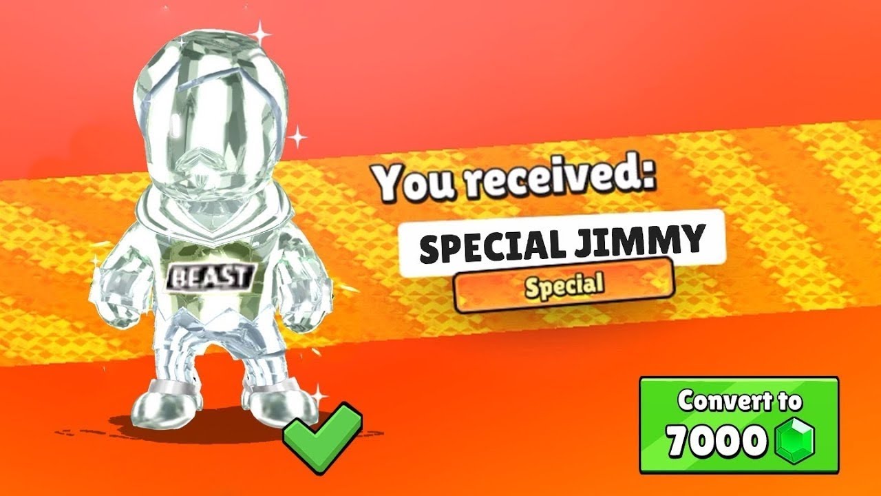 "FREE" EXLUSIVE GIFT!! | SPECIAL JIMMY | Stumble Guys - YouTube
