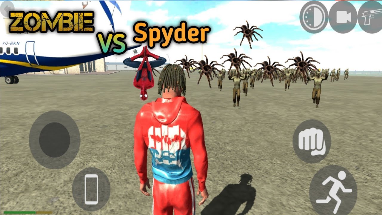 Indiana Bike Driving 3d Game Zombie Vs Spyder attack # ...